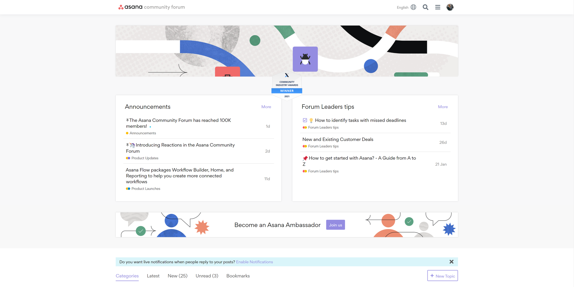 Favorite Discourse Themes