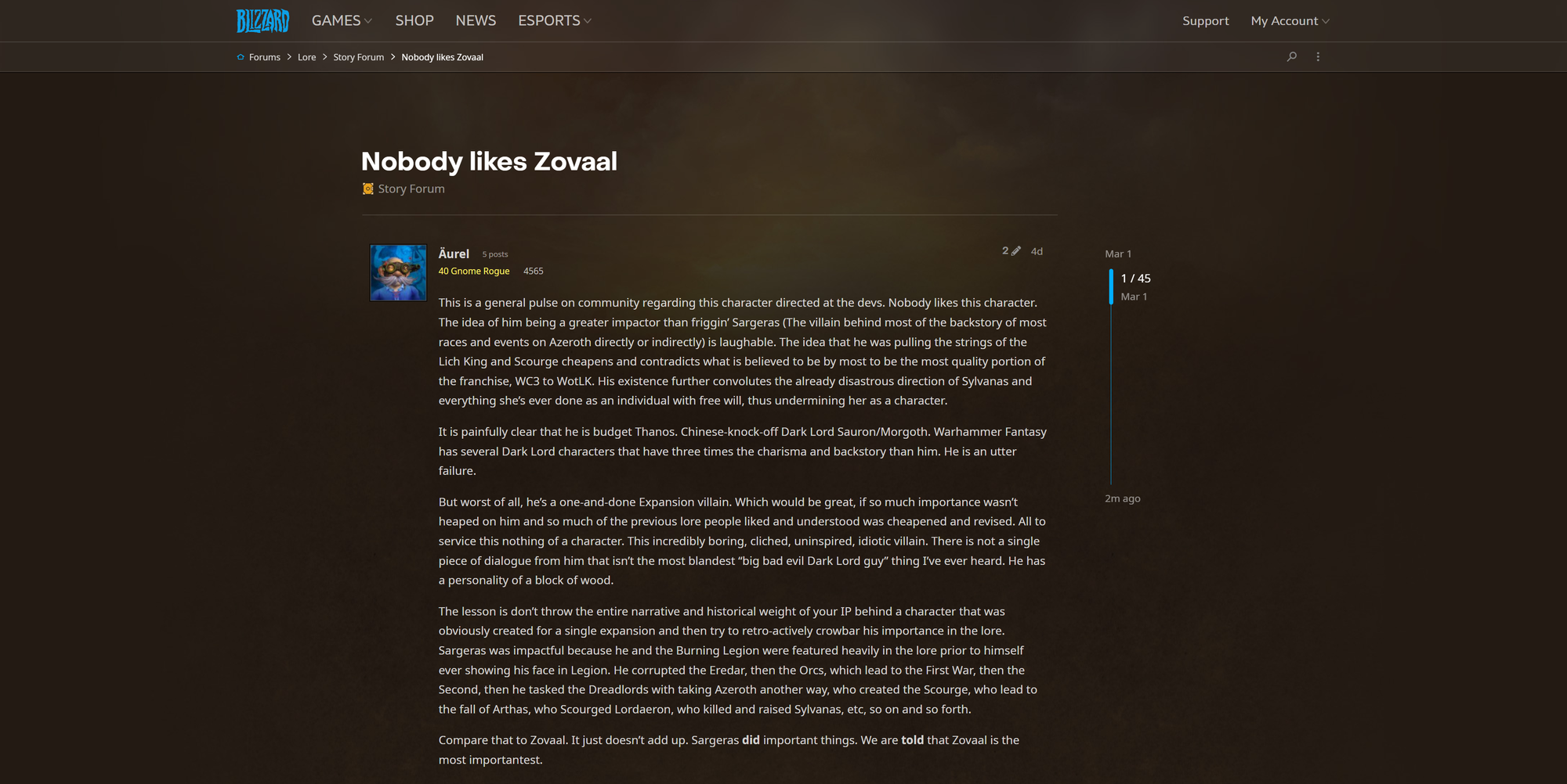 Favorite Discourse Themes